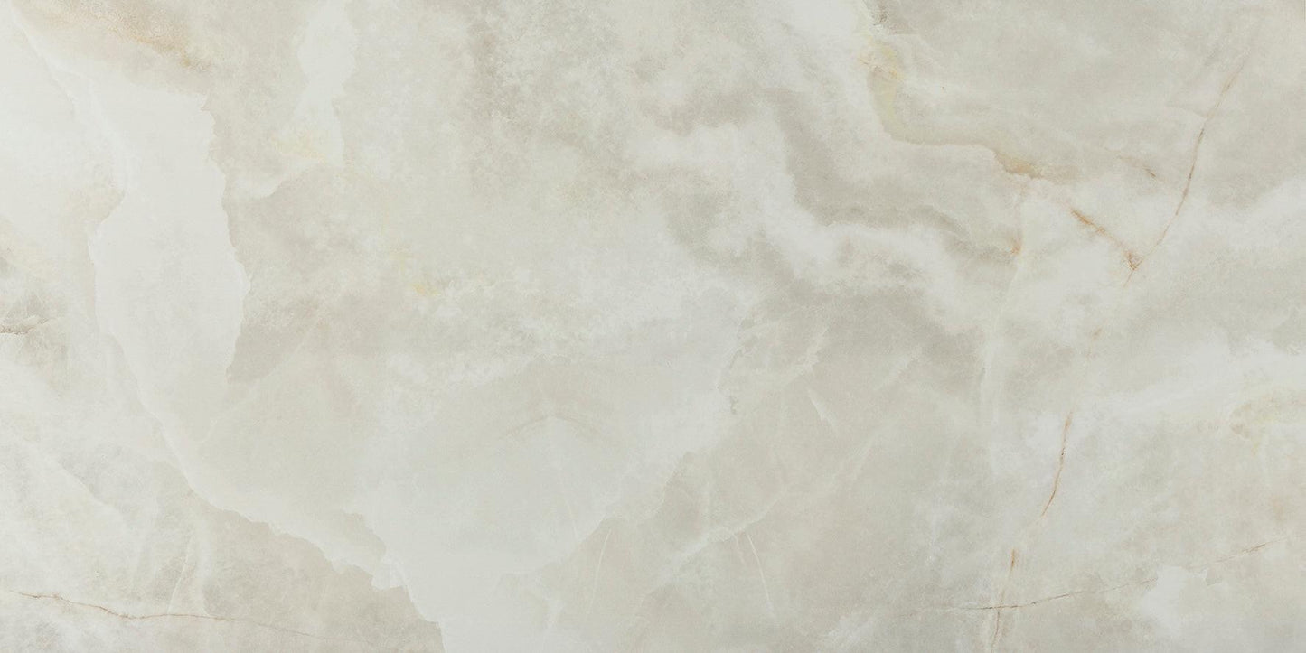 Tile CR.LUX NOOR ALMOND LUX-POLISHED GLAZED RECTIFIED 24x48 in - 15.5s ...
